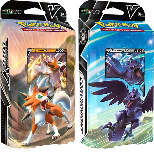POKEMON MAZZI LOTTA - LYNCARNOC/CORVINIGHT V - BOX 8PZ