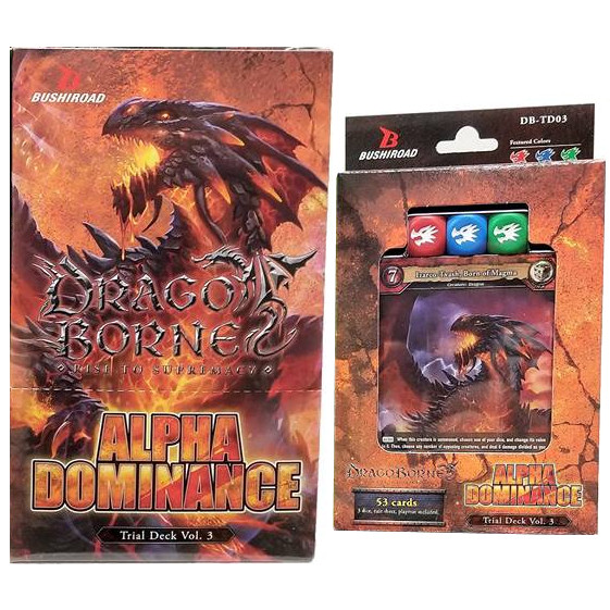DRAGOBORNE - TRIAL DECK VOL 3 - ALPHA DOMINANCE (BOX 6 PZ) - ING